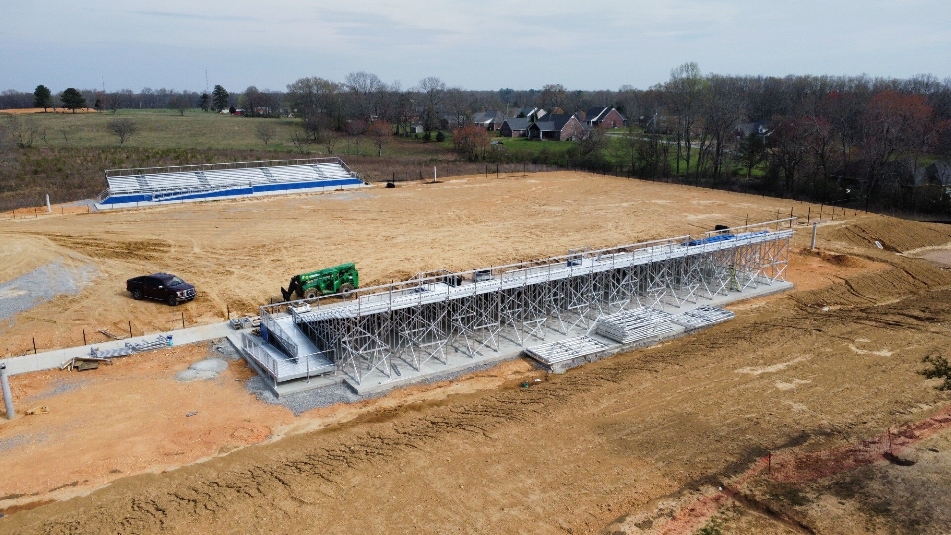 Summertown High School Football Stadium Construction Update: